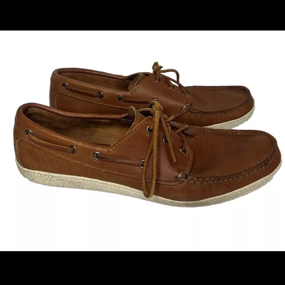 Quoddy | Shoes | 399 Quoddy Mens Boat Moc Ii White Vibram Sole Tan ...